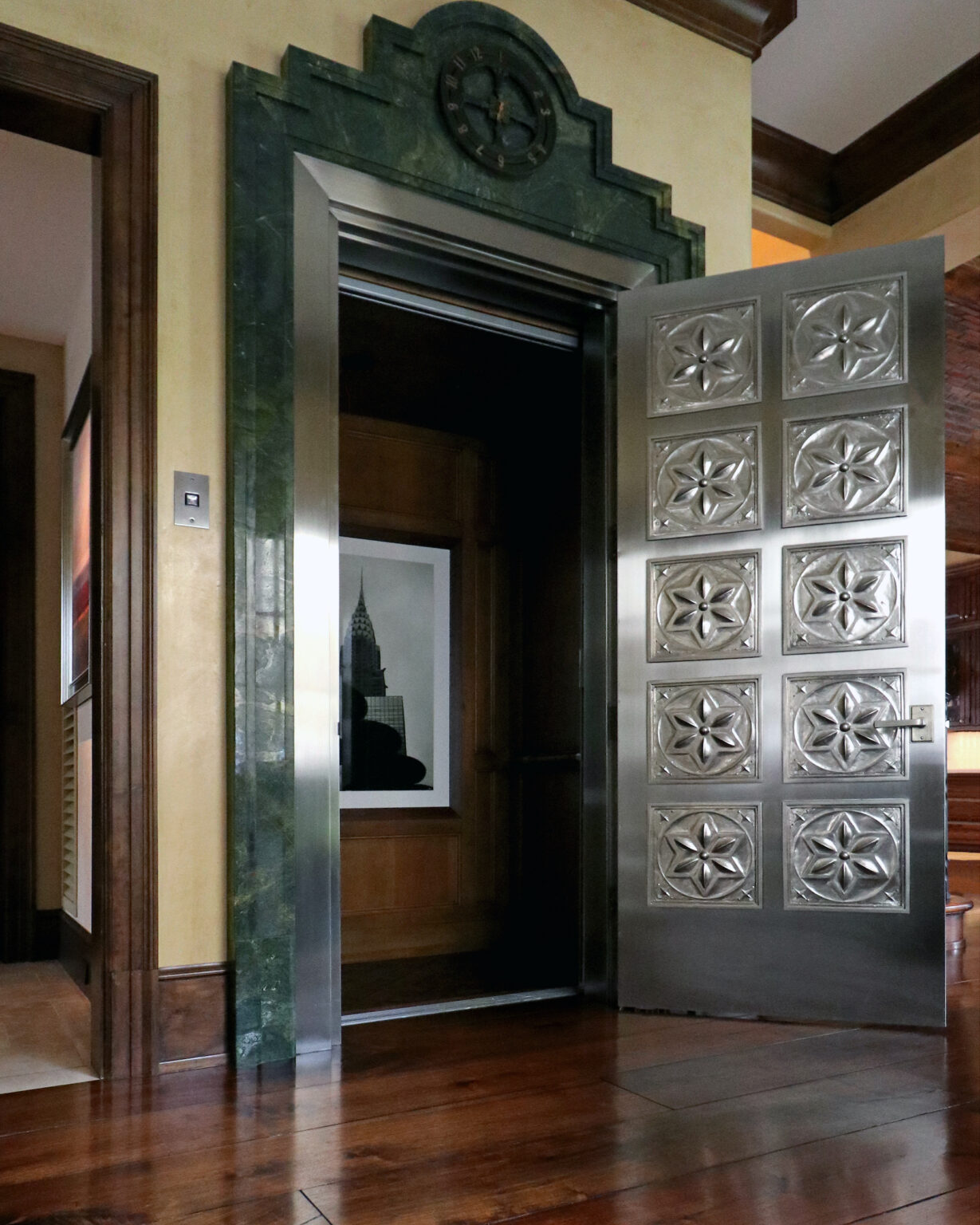 Woven Inlay Elevator – Custom Floors Unlimited, Inc.